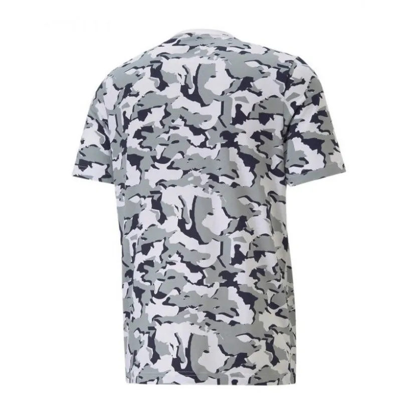 Camiseta Puma core camo en color blanco moda urbana