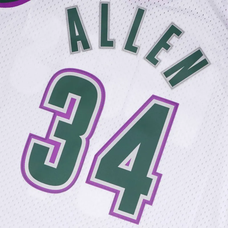 Camiseta Ray Allen retro swingman con los Milwaukee Bucks 1996-97