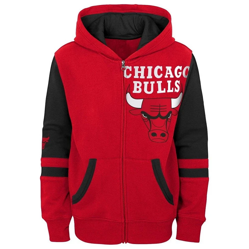 Sudadera Bulls niños con capucha ️ baloncesto NBA Outerstuff