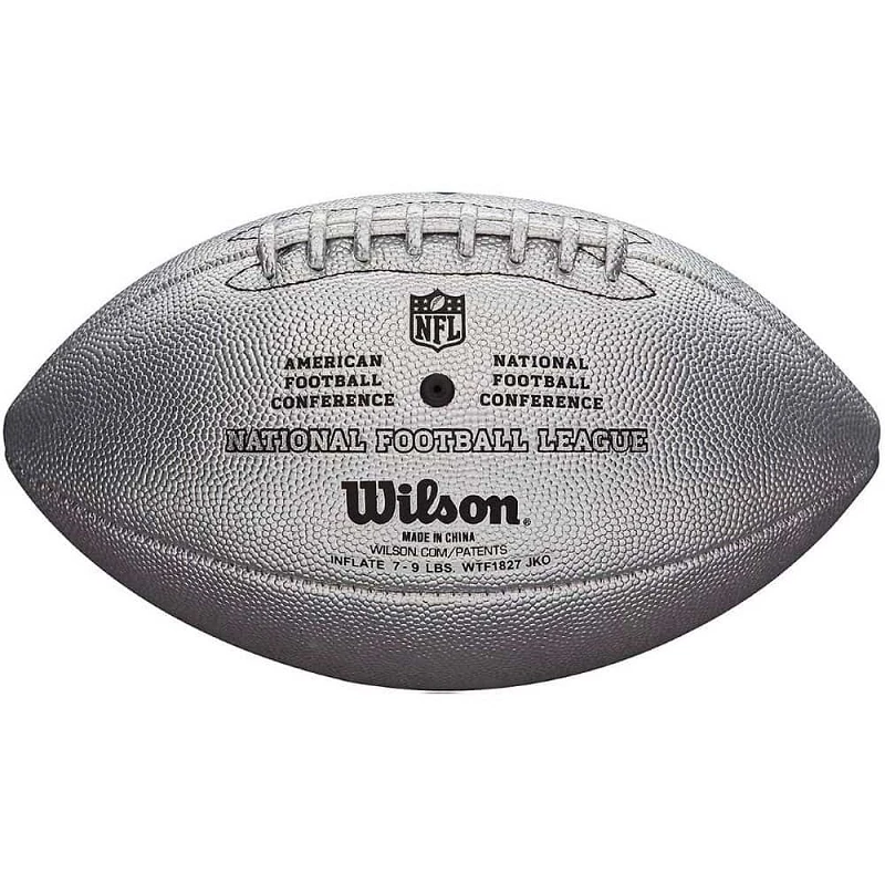 Balon Wilson NFL de Futbol Americano . " The Duke " Silver Edition