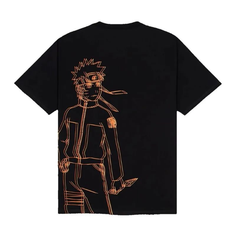 Camiseta Dolly Noire Naruto Ropa Streetwear . Naruto