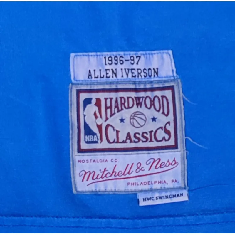 Camiseta baloncesto algodon Allen Iverson con Sixers Baloncesto