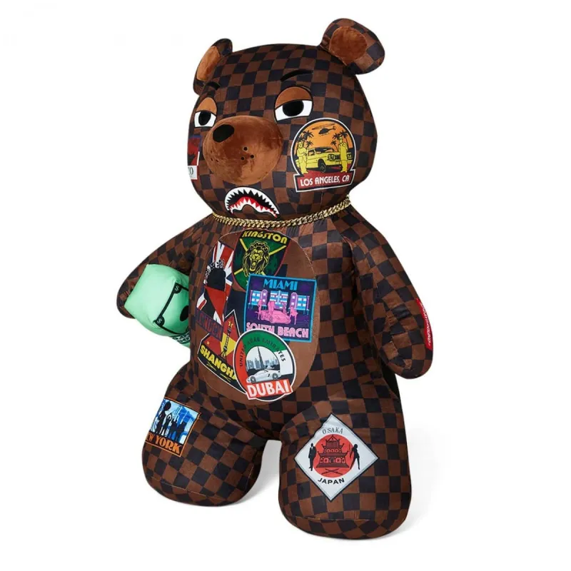 Oso Sprayground Travel Patches Bear. Biggest bear