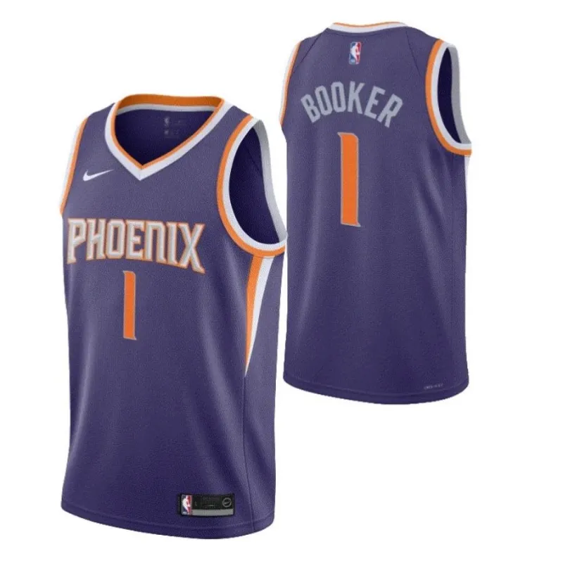 Camiseta Devin Booker con Suns Icon Edition 2024 Swingman de Nike