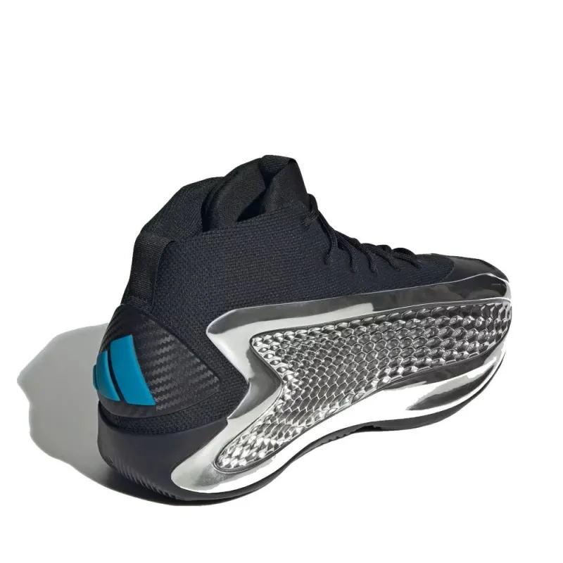 Adidas Anthony Edwards 1 Mid Silver Metallic para baloncesto