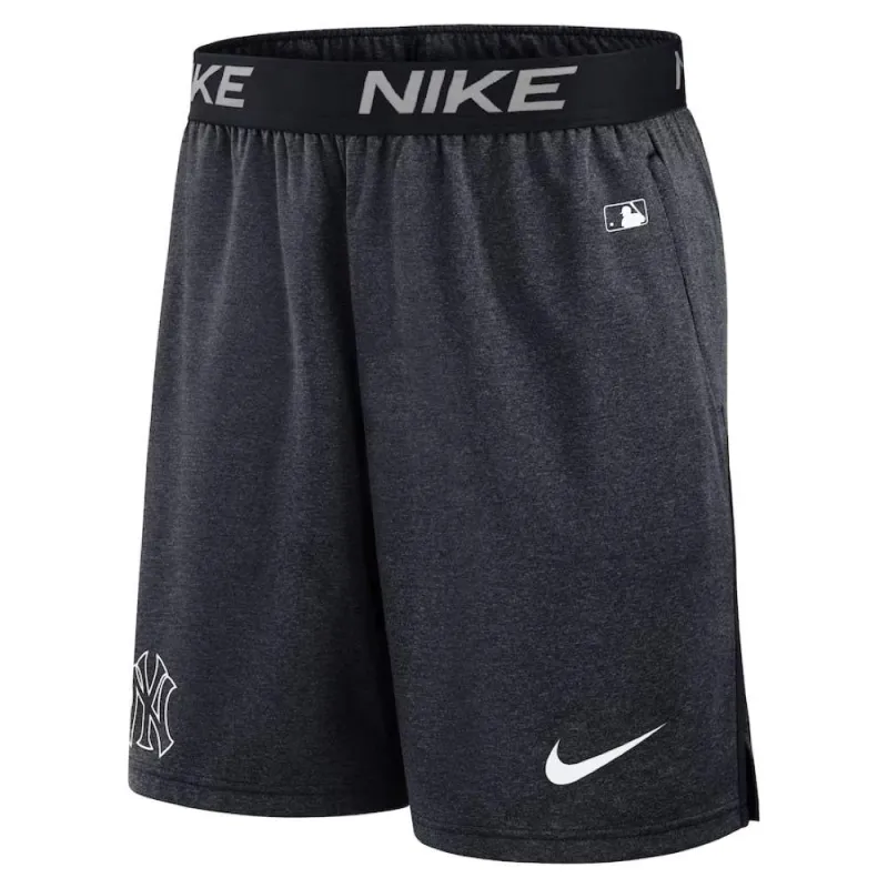Short MLB New York Yankees Authentic Collection gris de Nike