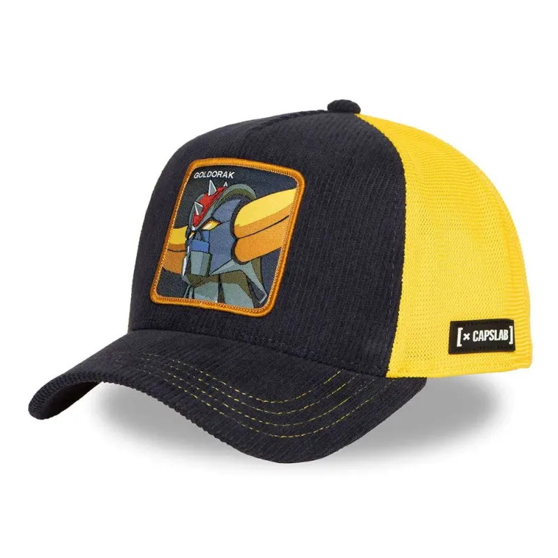 Gorra Capslab Goldorak Grendizer Trucker, oficial y bordada